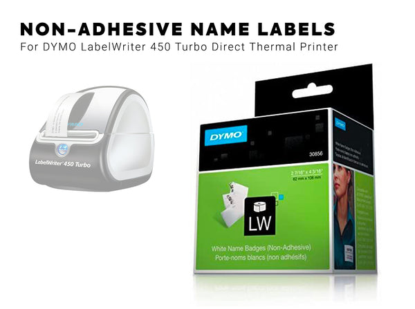 Badge Label Paper Refills for Dymo LabelWriter 450 – Event in a BOX by ...
